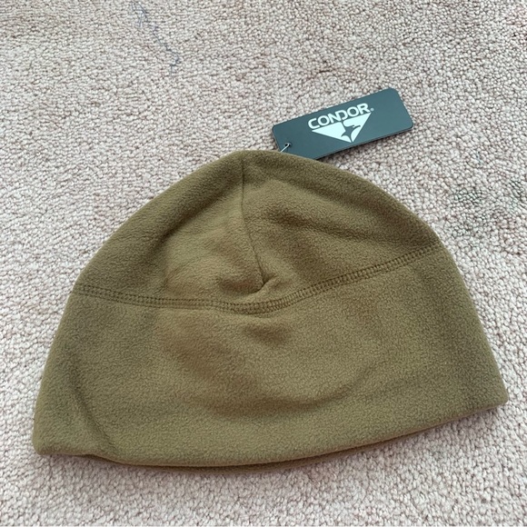 Condor | Accessories | New Condor Green Khaki Fleece Watch Cap Beanie ...
